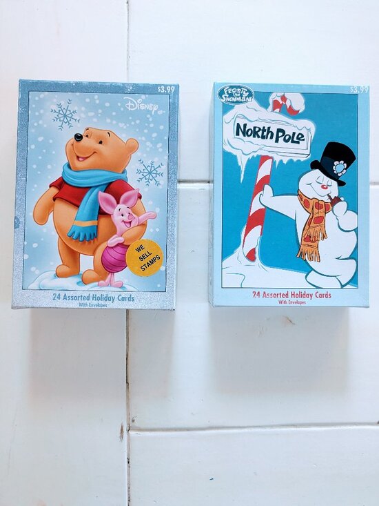 Winnie-the-Pooh | Holiday | Vtg Set Of 2 Winnie The Pooh Frosty Snowman ...